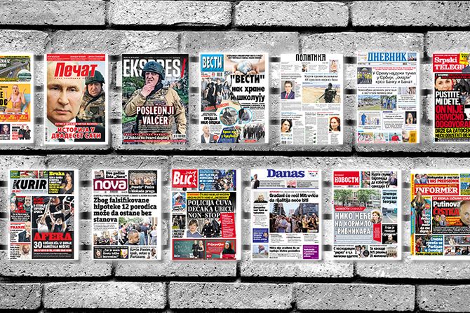 NASLOVNE STRANE SUTRAŠNJIH NOVINA: Prelistavanje štampe za petak, 30 ...