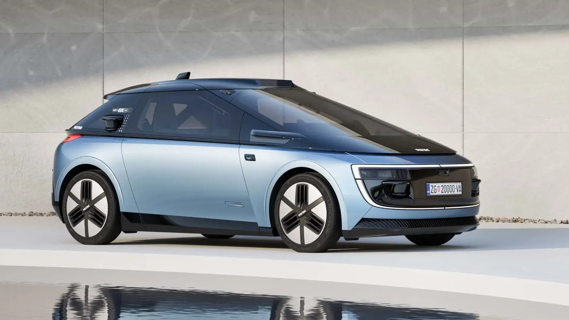 Hrvatski Rimac predstavio Verne Robotaksi, autonomno EV taksi vozilo ...